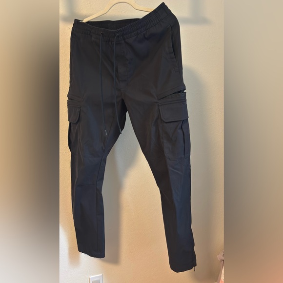 H&M | Pants | Hm Mens Dark Cargo Pants | Poshmark